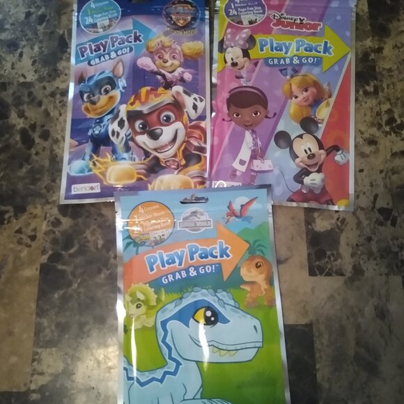 Bendon | Toys | 3 Play Packsgrab And Gogirlsboys | Poshmark